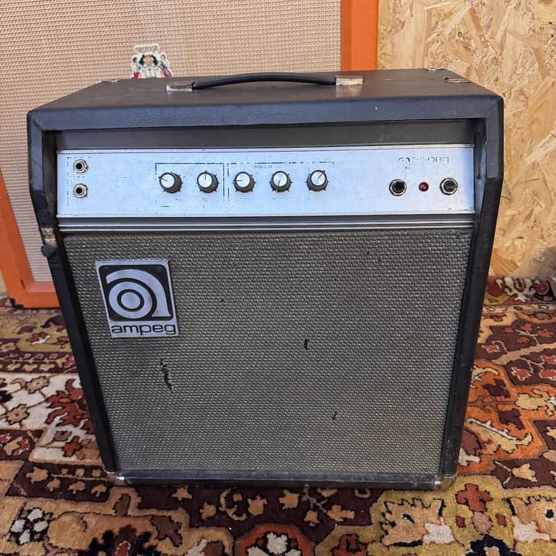 Vintage 1969 Ampeg AC12 (GU12) 1x12 12w RARE USA Valve | Reverb