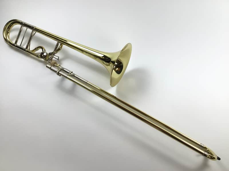 Demo Bach 42BOF Bb/F Tenor Trombone (SN: 222036) | Reverb