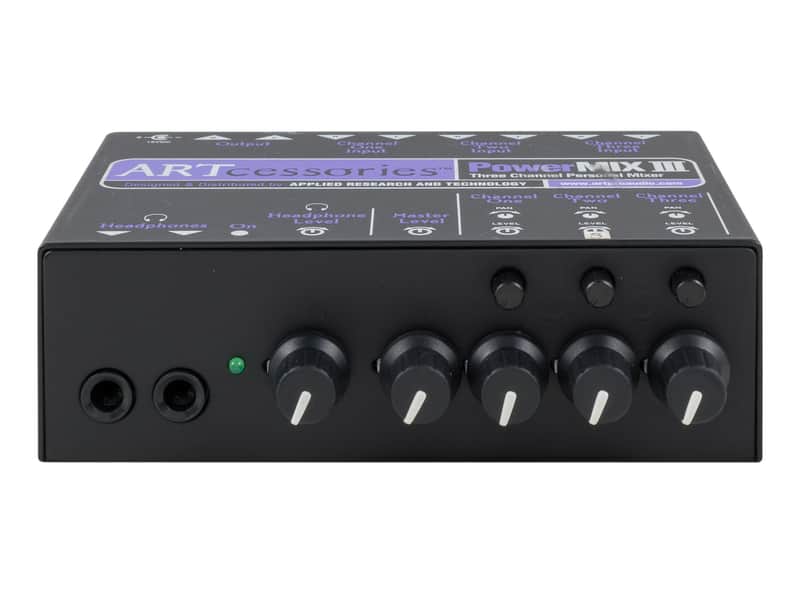ART PowerMIX III 3-Channel Stereo Line Mixer [USED] | Reverb