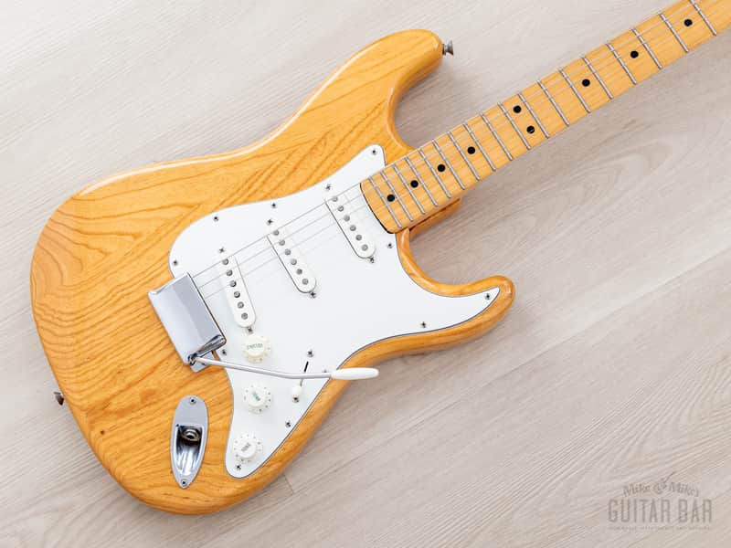 1973 Fender Stratocaster Vintage Guitar Natural, Near-Mint w/ | Reverb
