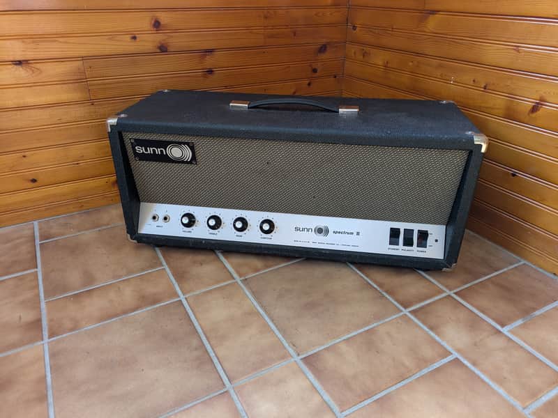 Vintage 1960s Sunn Spectrum II Bass/Guitar Tube Amp | Reverb