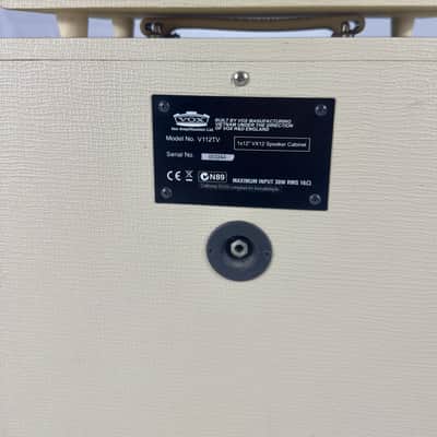 Vox AC4TVH Head & Matching V112TV 1x12 Cabinet 2010 - Tan | Reverb