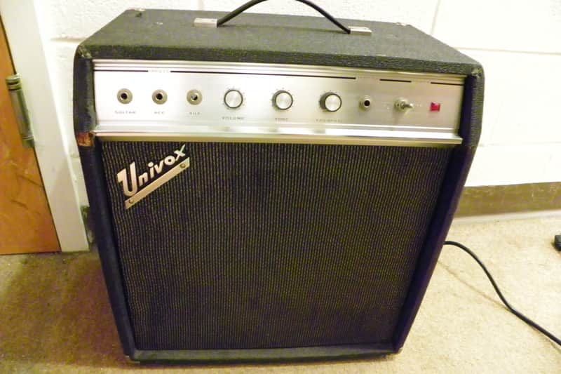 60s*UNIVOX*U45B*U45 B*U 45B*45*10WATT 12"COMBO TUBE GUITAR | Reverb