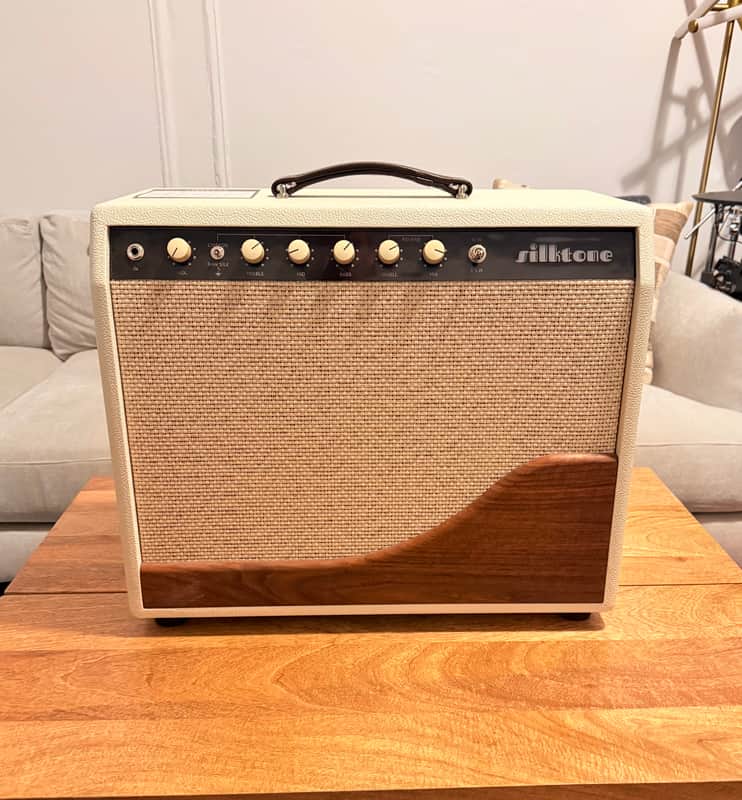 Silktone KT66 Amp 2023 - Ivory / Walnut | Reverb