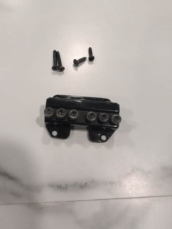 Washburn Wonderbar Locking Nut Vintage 80's 1980's - Black | Reverb