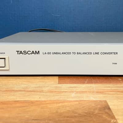 Tascam LA-80 8ch Unbalanced to Balanced Line Converter RCA | Reverb