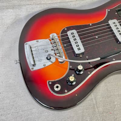 Conrad Bison 1966 Sunburst MIJ Matsumoku Univox Ibanez Japan | Reverb