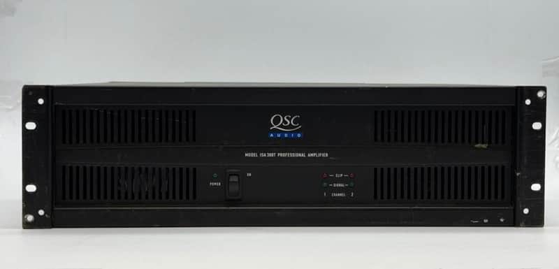 QSC ISA 300T 2-Channel Professional Power Amplifier | Reverb