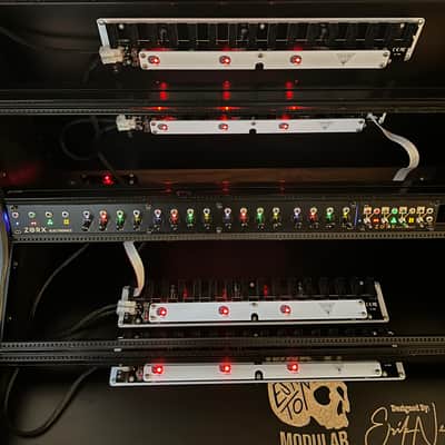 Eskatonic Modular Volkskabinett 15U+1U / 120HP Black Eurorack | Reverb