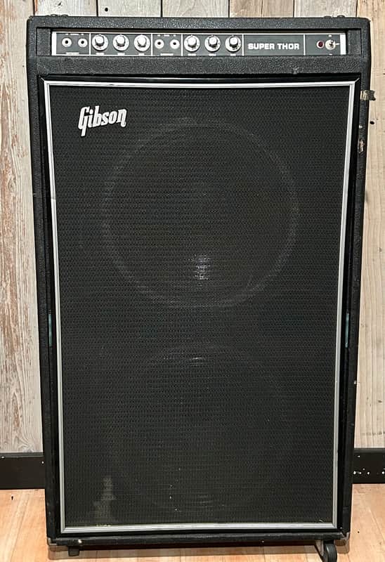 1970s Gibson Super Thor 2x15 Bass Combo, Killer Vintage Bass | Reverb