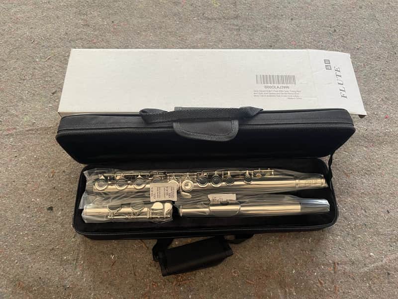 Glory Closed Hole C Flute With Case, Tuning Rod and | Reverb