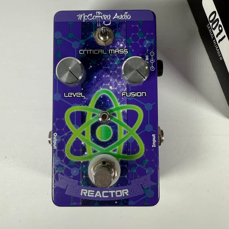 McCaffrey Audio Reactor Boost Compressor 2010s - Black | Reverb