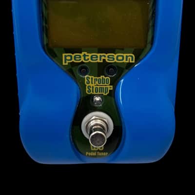 Peterson VS-S StroboStomp Pedal Tuner 2000s - Blue X8426 | Reverb