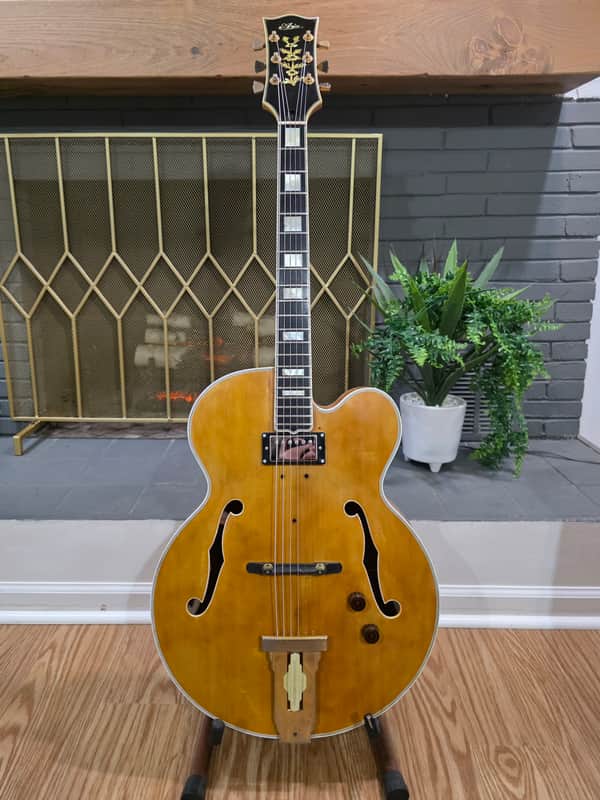 Aria Pro II PE-190 Robert Conti MIJ Archtop Jazz Guitar Made | Reverb