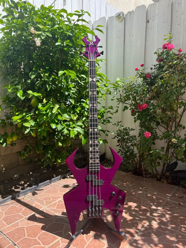 B.C. Rich USA Custom Shop Widow Supreme Transparent Purple | Reverb UK