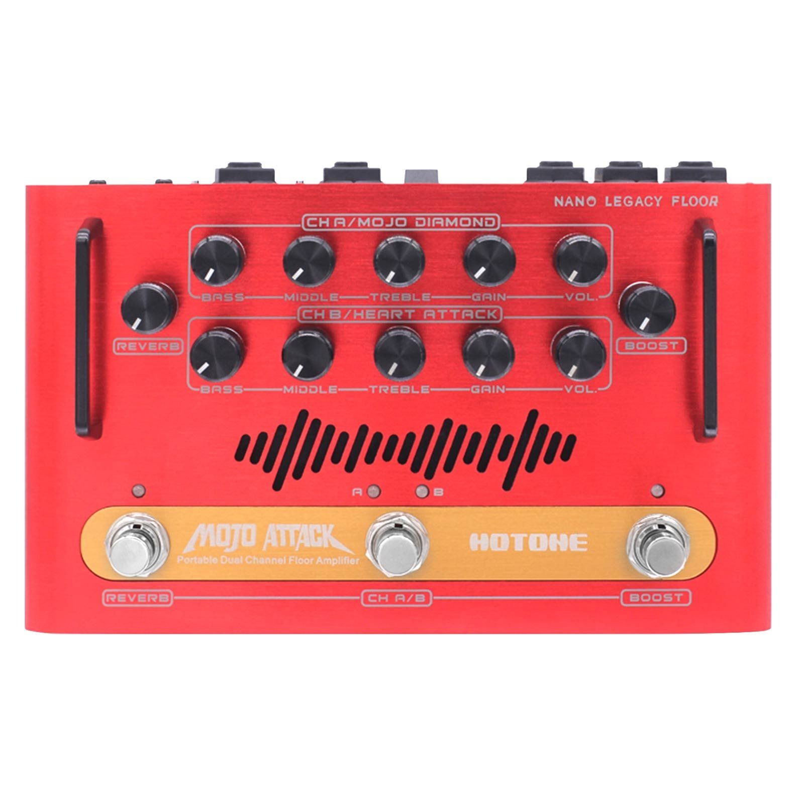 Hotone NLF-2 Nano Legacy Mojo Attack Dual Channel Floor | Reverb