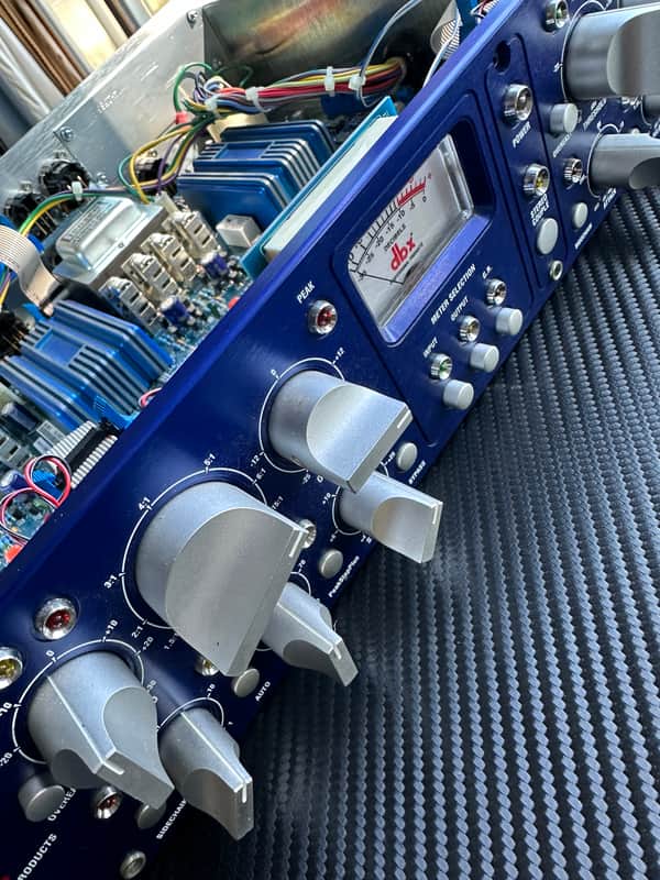 dbx 160S 2-Channel Compressor / Limiter 1990s - Blue | Reverb