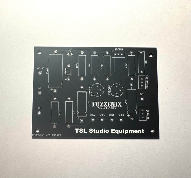 TSL Studio Equipment Tone Bender pcb board - Fuzz Face | Reverb Canada