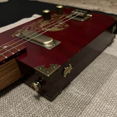 Cigar Box Guitar, 3-String Electric, Sweet Jane | Reverb
