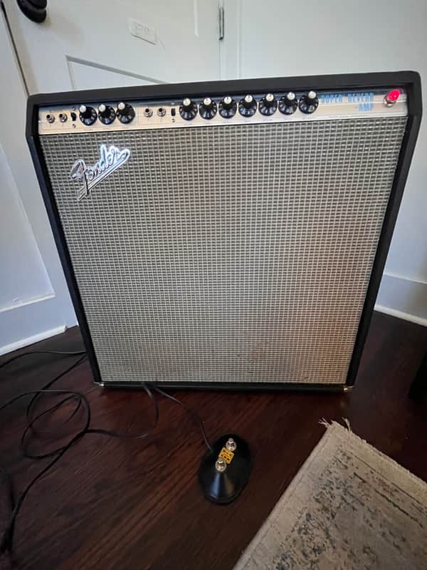 1970 Fender Super Reverb Silverface AB763 Circuit | Reverb