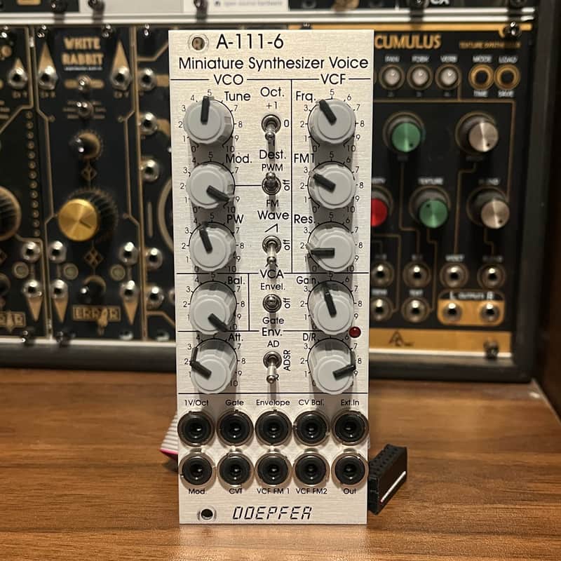 Doepfer A-111-6 Miniature Synthesizer Voice 2010s - Silver | Reverb