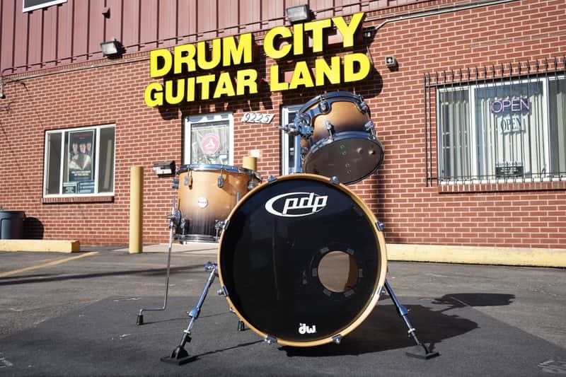 PDP/DW Concept Series 3pc Birch Shell Pack - Natural to Candy | Reverb