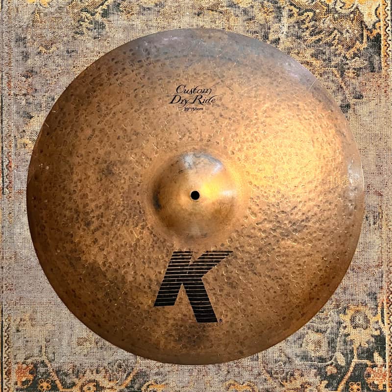 Zildjian K Custom DRY RIDE 20” 2890 g ULTRA DRY Incredible | Reverb