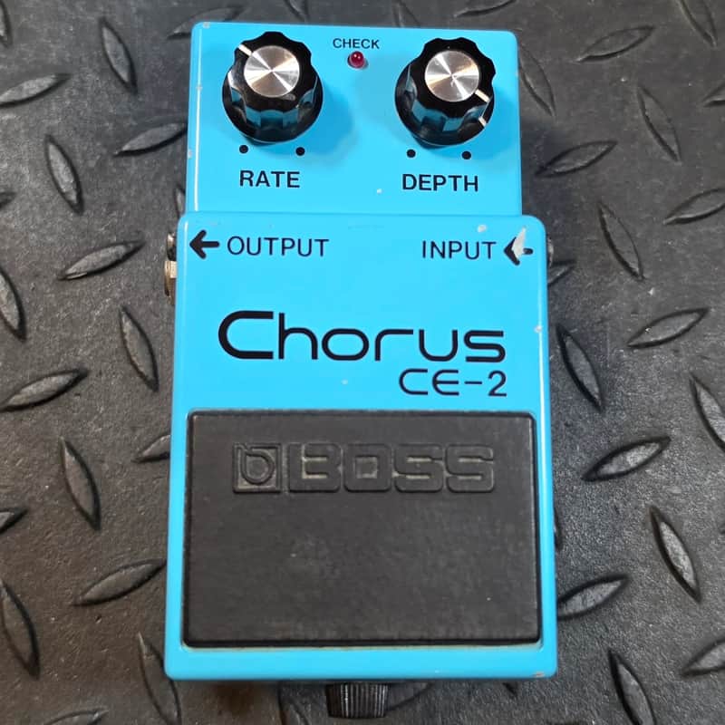 Boss CE-2 Chorus Long Dash (Black Label) MIJ Japan Vintage | Reverb