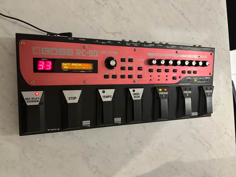 Boss RC-50 Loop Station 2006 - 2010 - Black and Red | Reverb