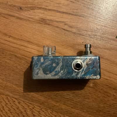 Boutique Clean Boost Mini Pedal Blue silver swirl Free | Reverb
