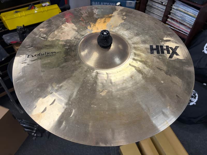 Sabian 20" HHX "Evolution" ride cymbal 2021 - Brilliant | Reverb