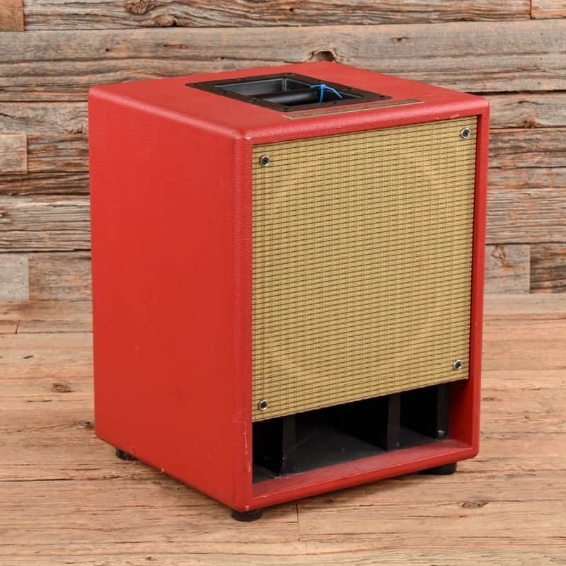 Schroeder 1x12 Closed Back Ported Cab Red | Reverb