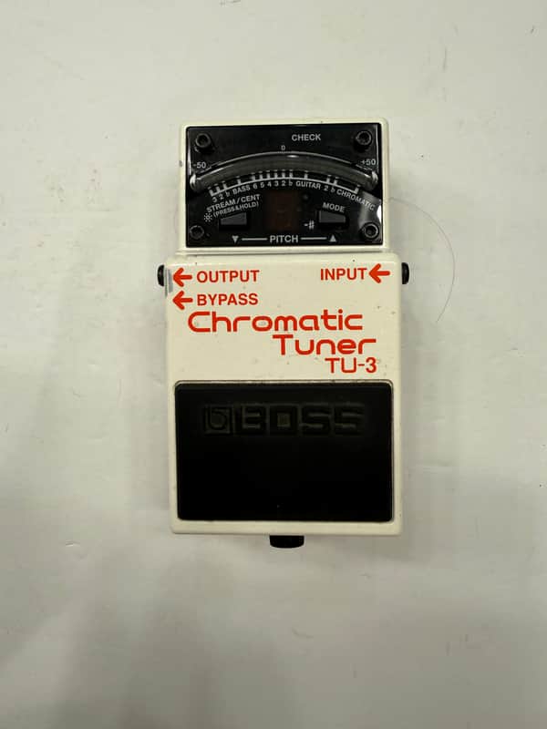 Boss Roland TU-3 Chromatic Tuner Guitar Bass Effect Pedal | Reverb
