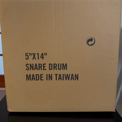 DW Design Series Maple 5x14" Snare Drum Black Satin Lacquer | Reverb