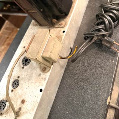 Airline Montgomery Wards Silvertone Chassis complete w | Reverb