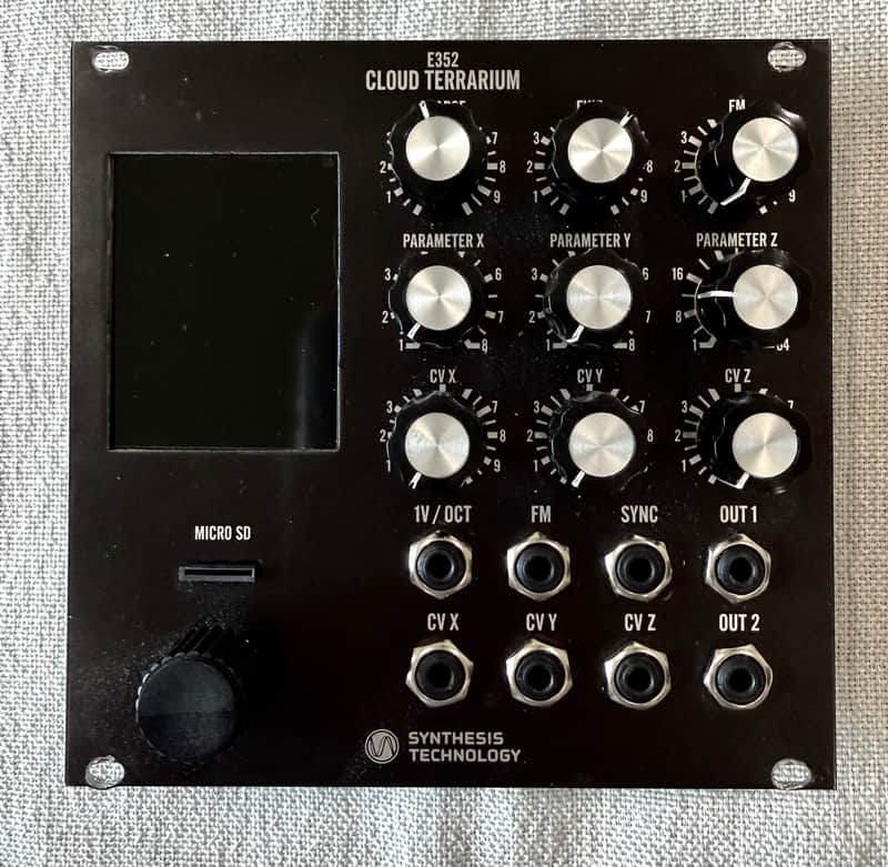 Synthesis Technology E352 Cloud Terrarium - Black | Reverb
