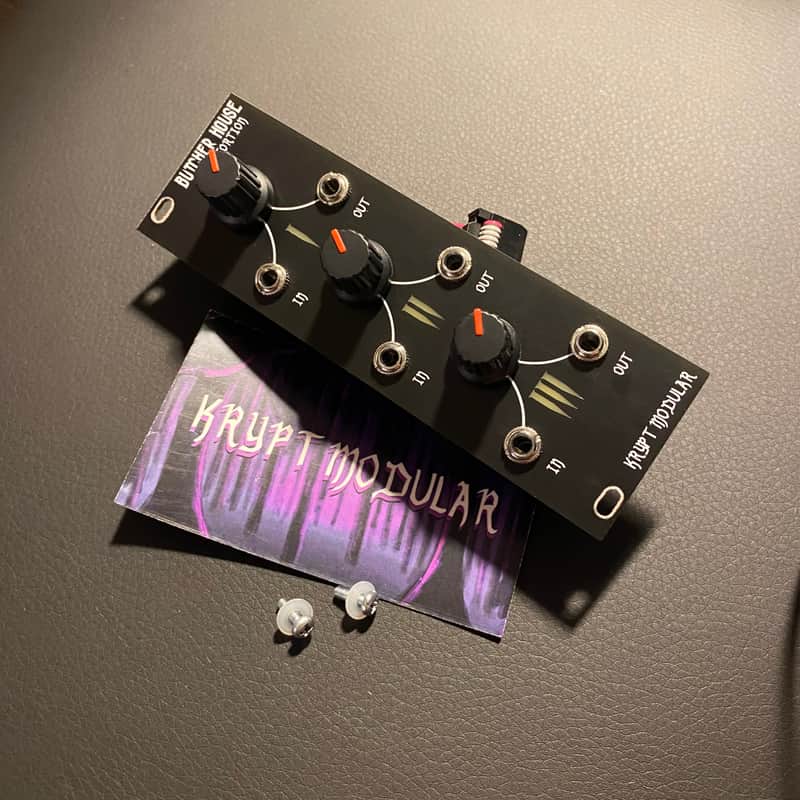Krypt Modular | Butcher House - 8HP Triple Distortion / | Reverb