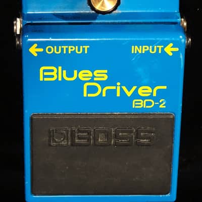 Boss BD-2 Blues Driver (Silver Label) 1995 - Present - Blue | Reverb