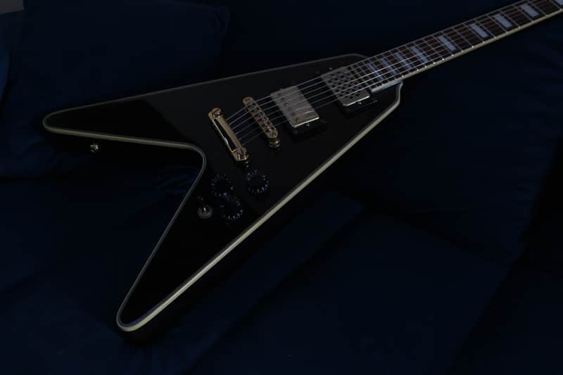 ESP Paul Smith Flying-V (Unique Mini/Traveller Guitar) - | Reverb