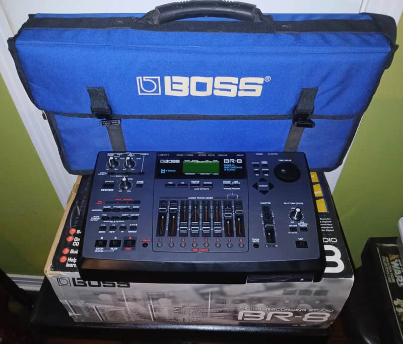 Boss BR-8 8 Track Digital Recording Studio with Case 62 Zip | Reverb