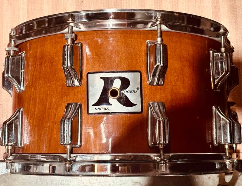 Rogers XP8 snare drum ‘79-‘83 - M Rogers walnut/mahogany | Reverb