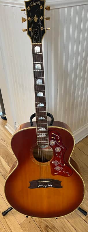 Gibson J-200 Artist 1974 - Sunburst | Reverb