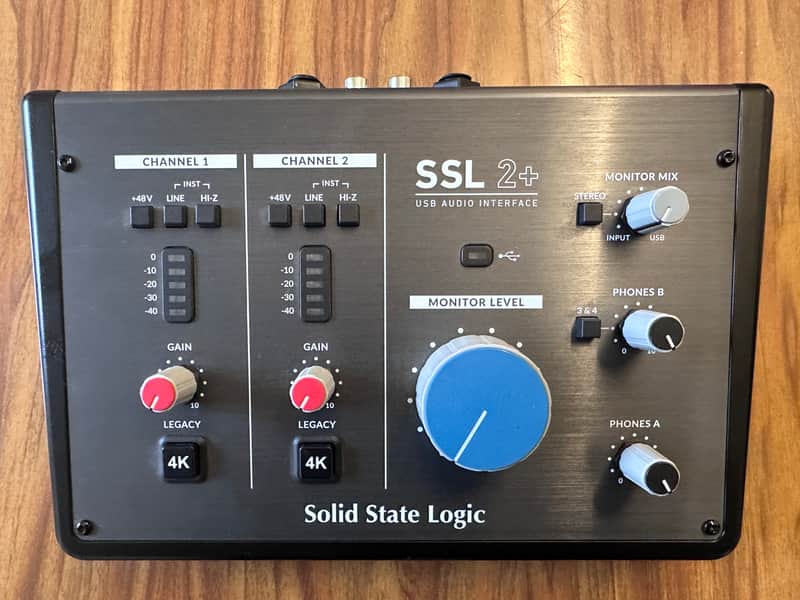 Solid State Logic SSL 2+ USB Audio Interface 2020 - Present - | Reverb