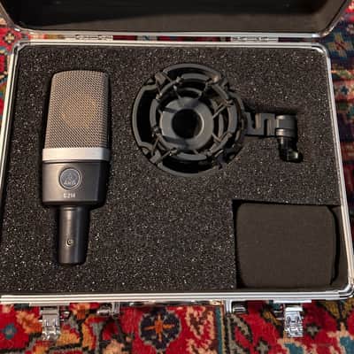 AKG C214 Large Diaphragm Cardioid Condenser Microphone 2010s | Reverb