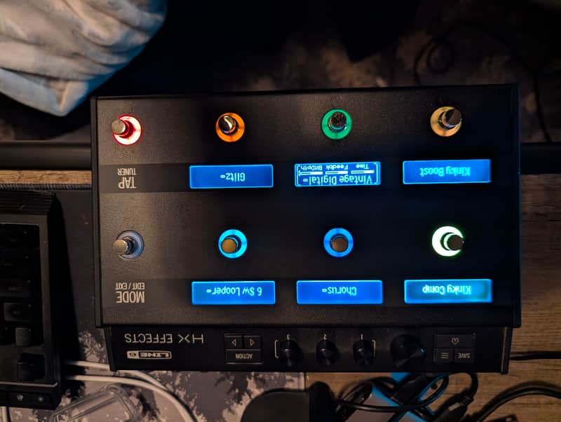 Line 6 HX Effects 2018 - Present - Black | Reverb