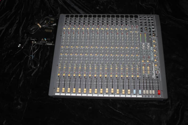 Studiomaster Trilogy 206 16 CH mixer w/power supply | Reverb