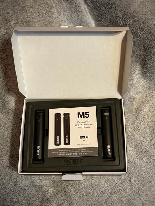 RODE M5 Small Diaphragm Cardioid Condenser Microphone Matched | Reverb
