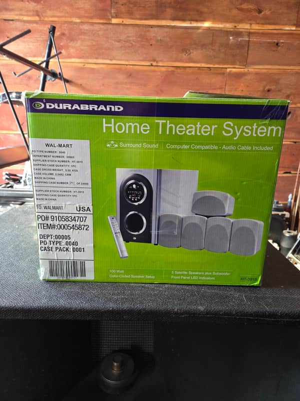 Durabrand HT-3915, subwoofer/satellite speaker system 2005 - | Reverb