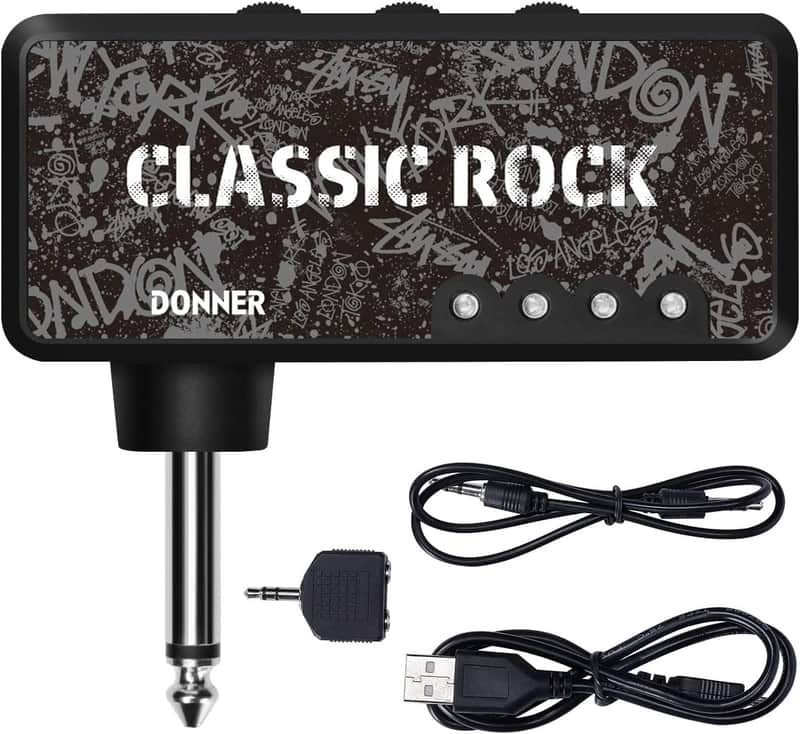 Classic Rock Pocket Mini Guitar Headphone Amp Amplifier with | Reverb