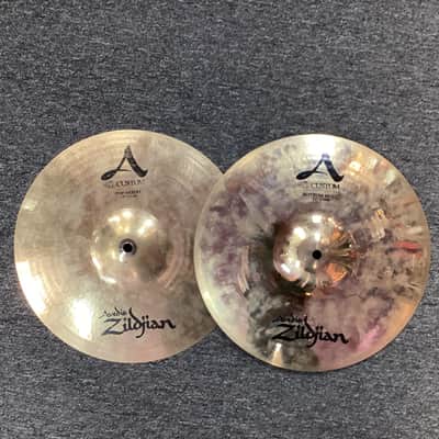 Zildjian 13" A Custom Hi Hat Cymbals | Reverb